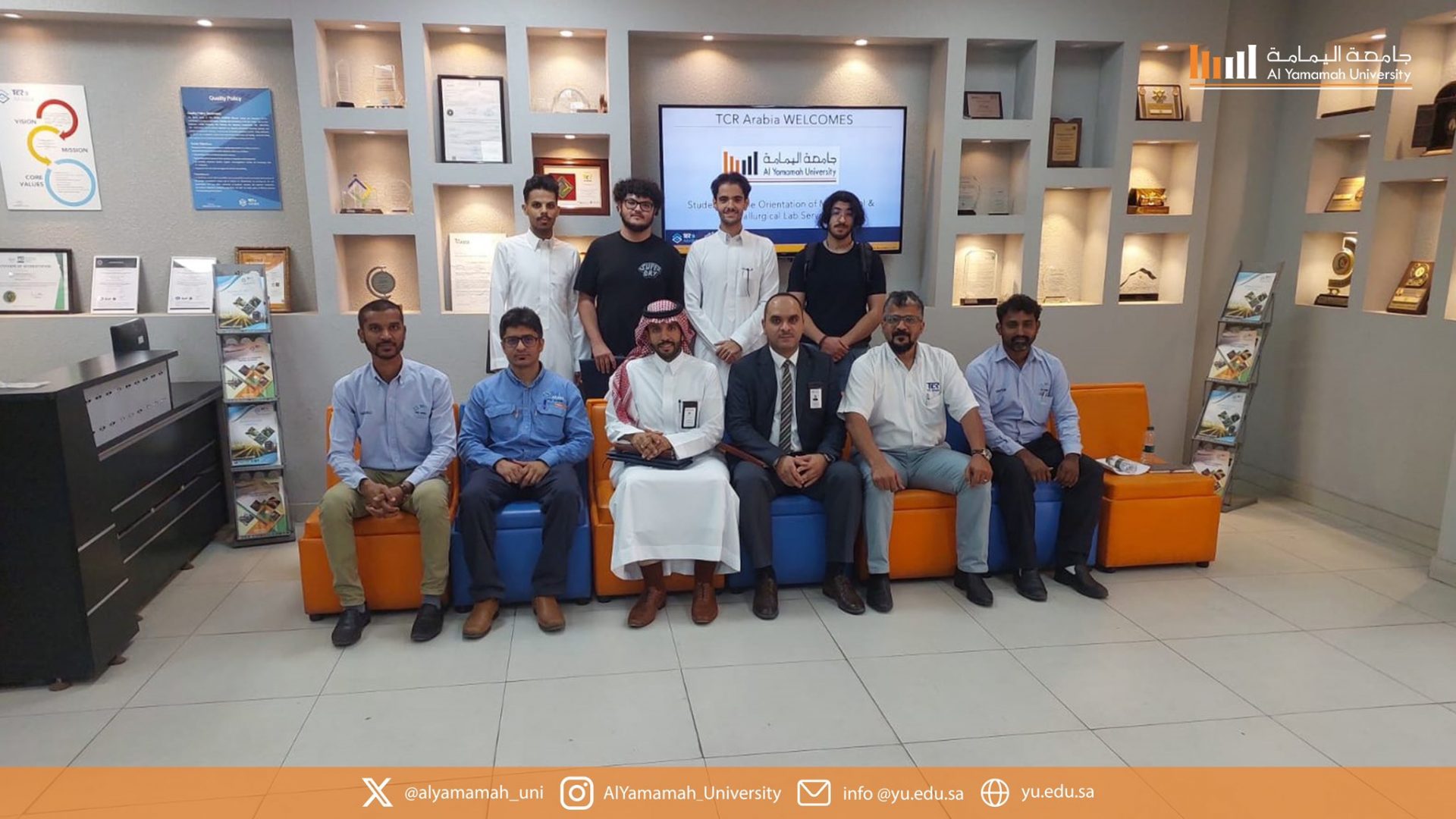 College of Engineering and Architecture Hosts Field Visit to TCR for ...